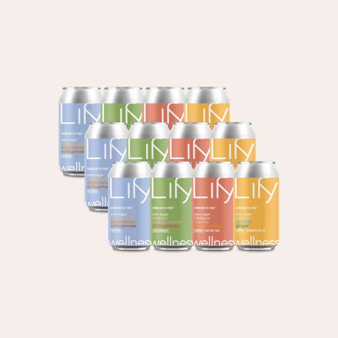 Variety Sparkling Tea Tonic Pack – Lify Wellness